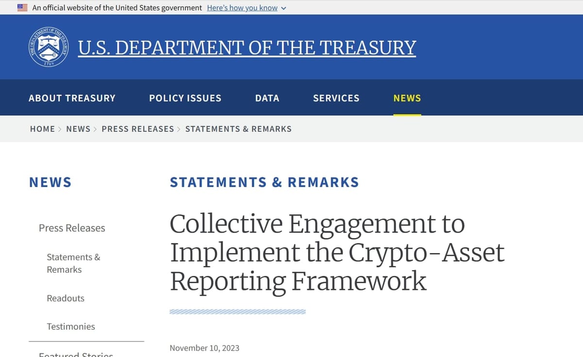 Will the U.S. Implement the Crypto-Asset Reporting Framework (CARF) by 2028?